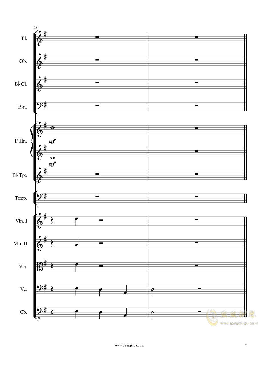 Pieces For Orchestra No.1 Op.58 "The life in school" I.Monday，Pieces ...