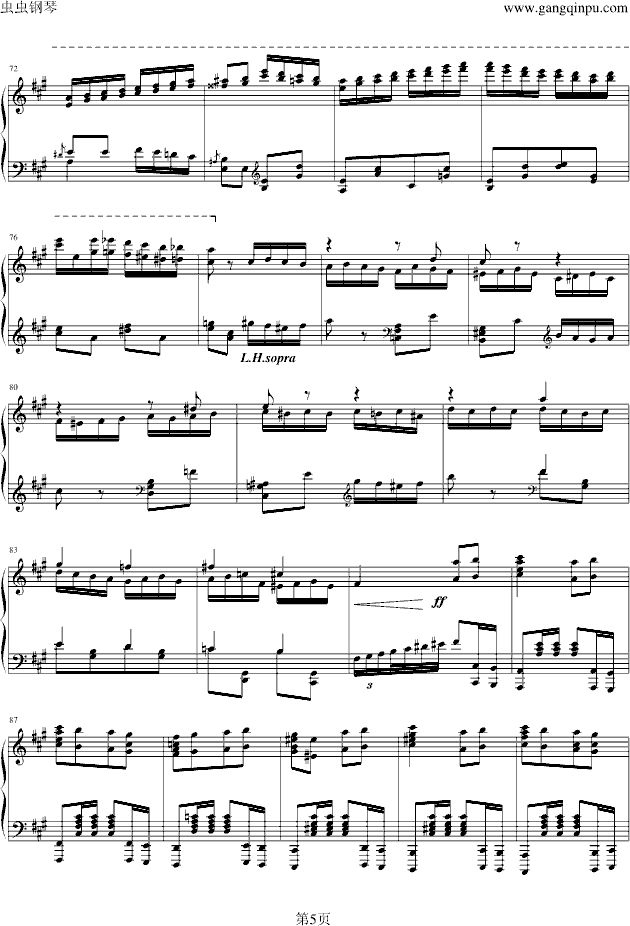 Turkish March 土耳其进行曲 Volodos，Turkish March 土耳其进行曲 Volodos钢琴谱，Turkish ...