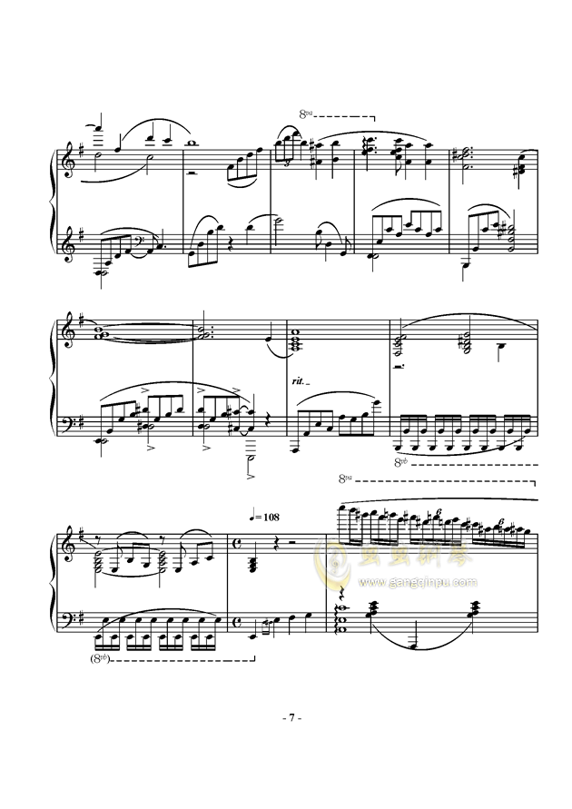 Autumn Leaves，Autumn Leaves钢琴谱，Autumn LeavesG调钢琴谱，Autumn Leaves钢琴谱大全，虫虫 ...