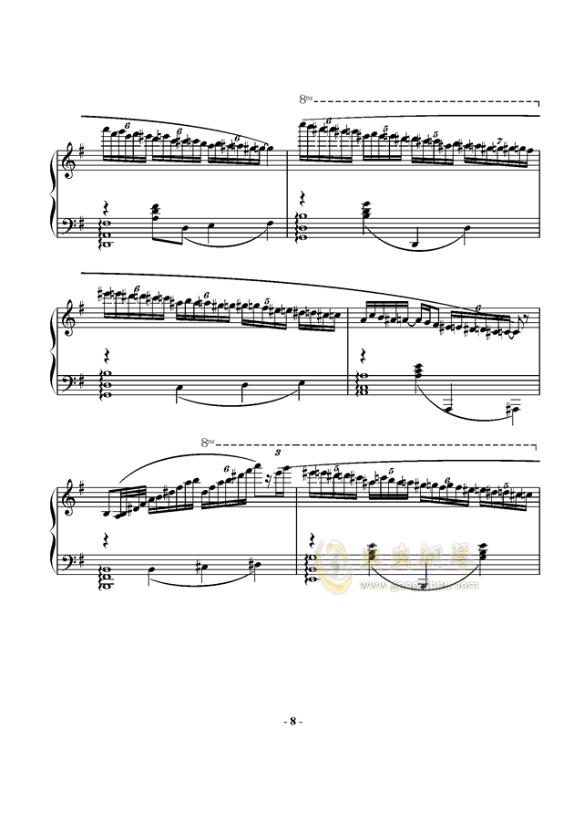 Autumn Leaves，Autumn Leaves钢琴谱，Autumn LeavesG调钢琴谱，Autumn Leaves钢琴谱大全，虫虫 ...