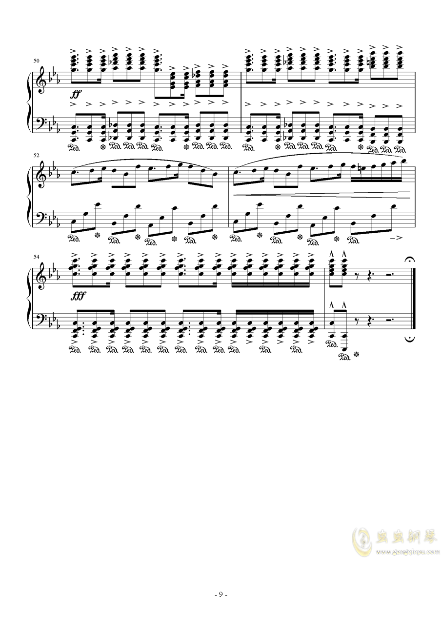 Hunter Chance，Hunter Chance钢琴谱，Hunter ChanceGb调钢琴谱，Hunter Chance钢琴谱大全，虫 ...